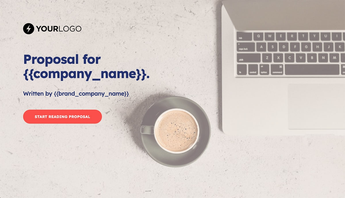 Free General Product Proposal Template - Deep Purple