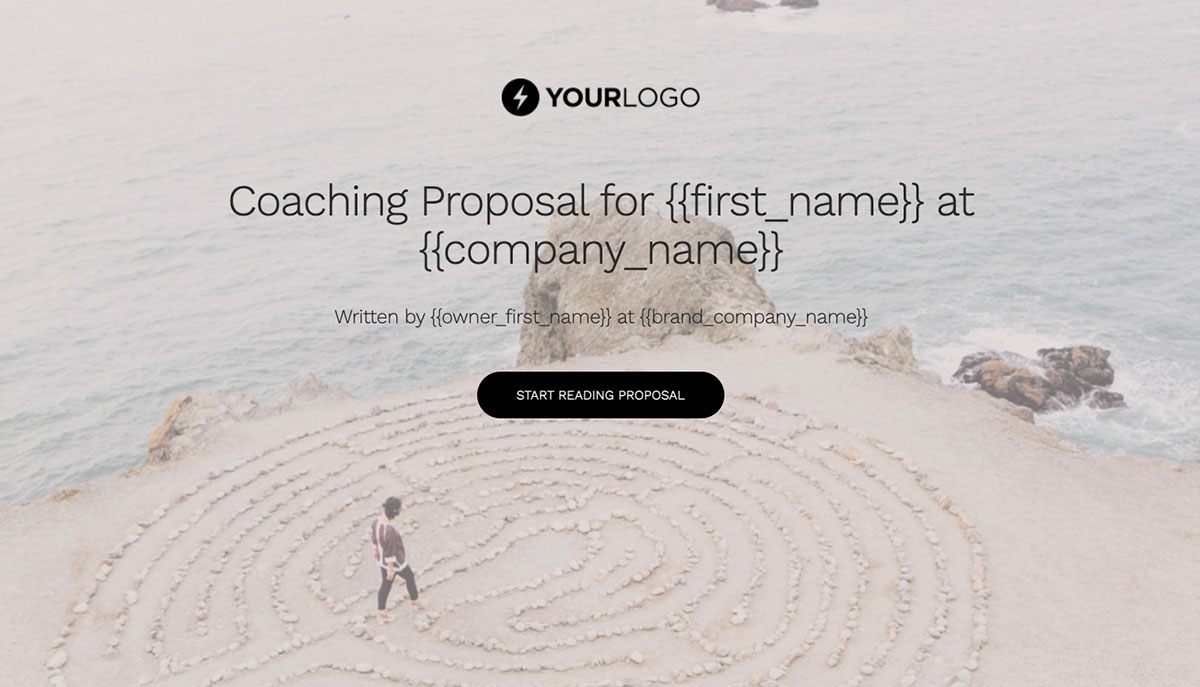 Free Coaching Proposal Template - Better Proposals