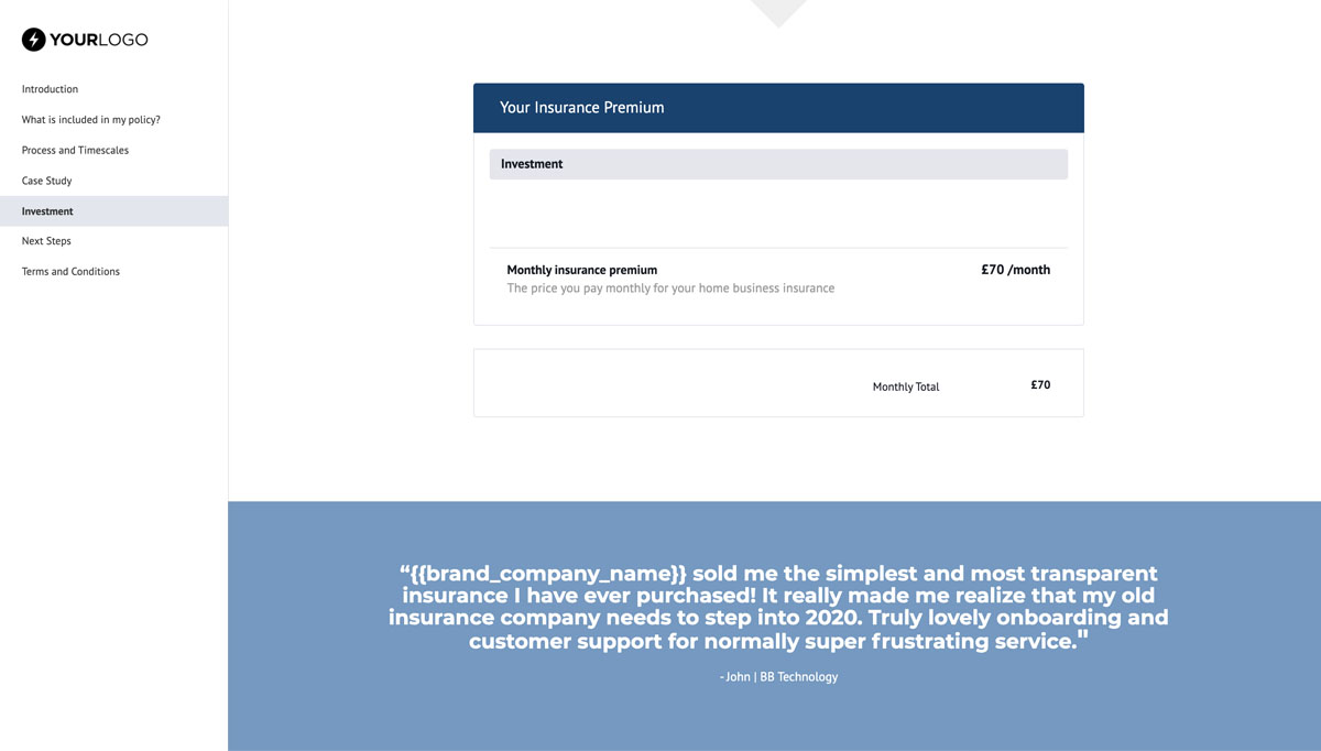 This [Free] Insurance Proposal Template Won $16M of Business