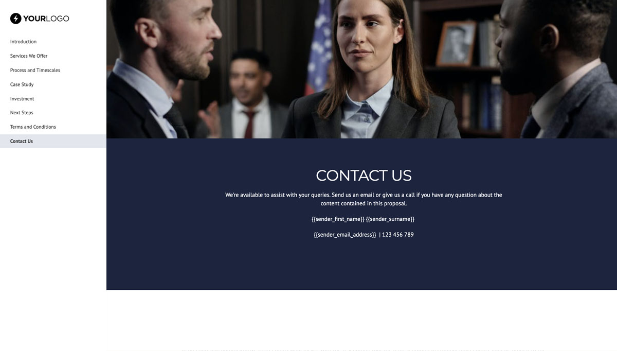 This Legal Proposal Template for legal services has been used over ...