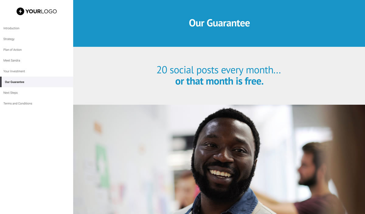 This [Free] Social Media Posts Proposal Template Won $36M of Business