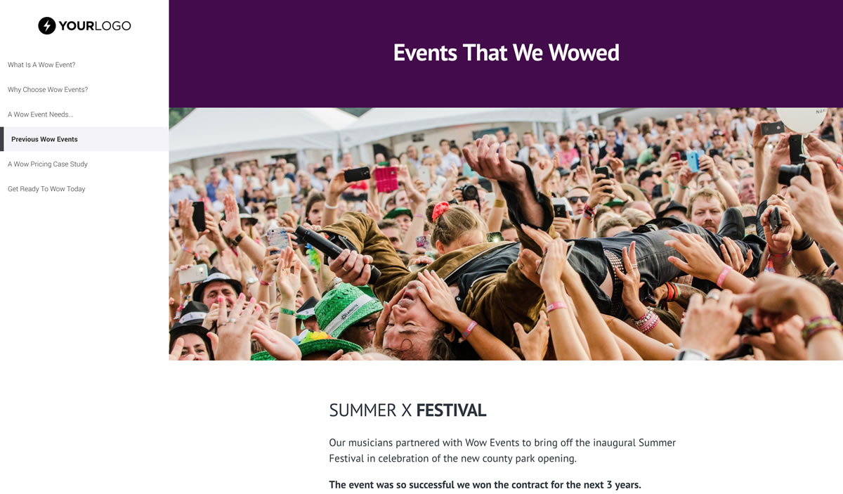This Free Event Planning Proposal Template Won 16M Of Business
