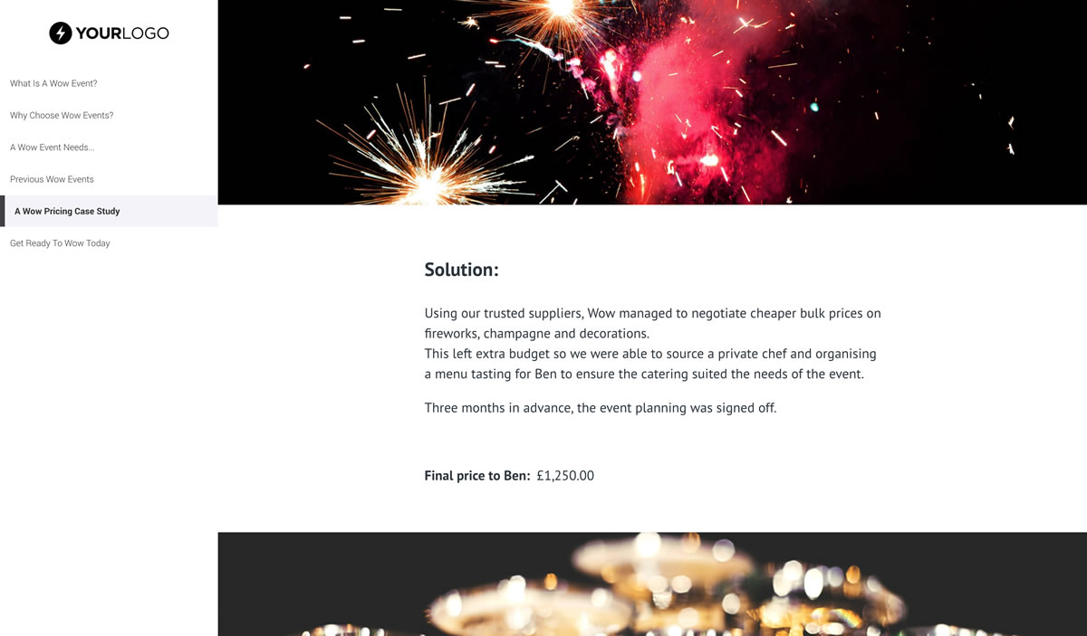 This Free Event Planning Proposal Template Won 16M Of Business