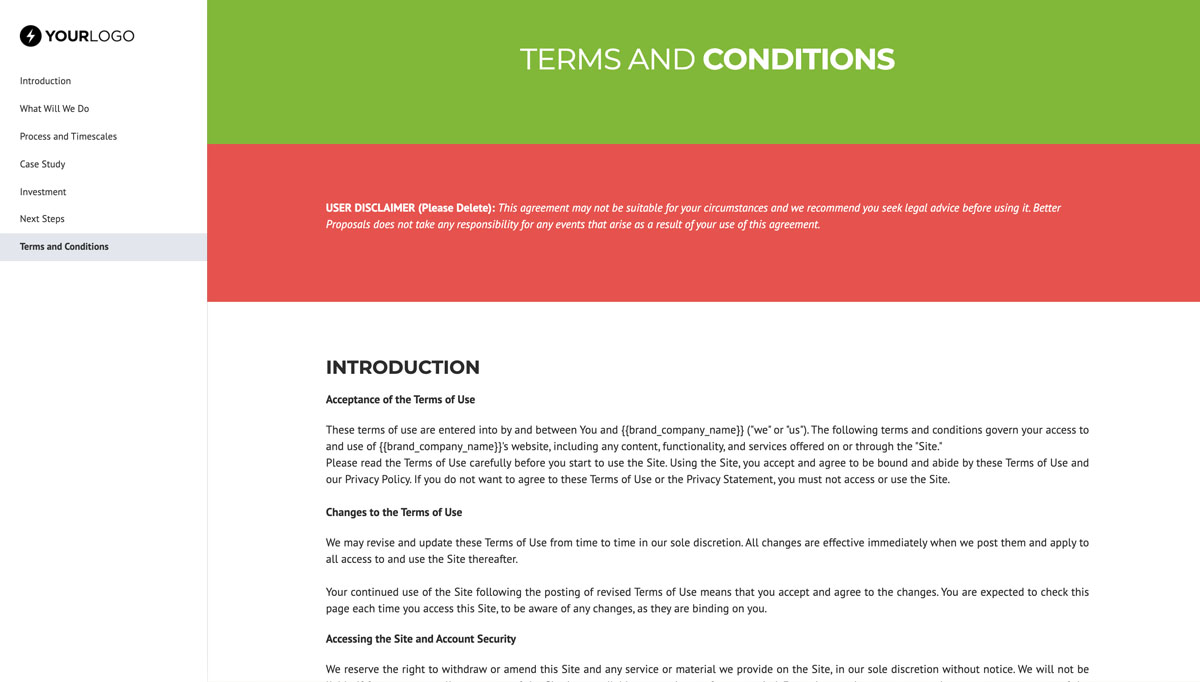 This fully customizable Lawn Maintenance proposal template is suitable ...