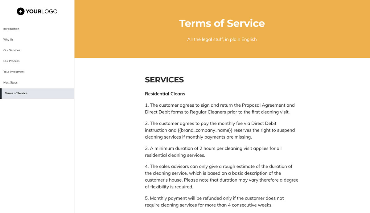 This Free Post Construction Cleaning Proposal Template Won 23M Of 
