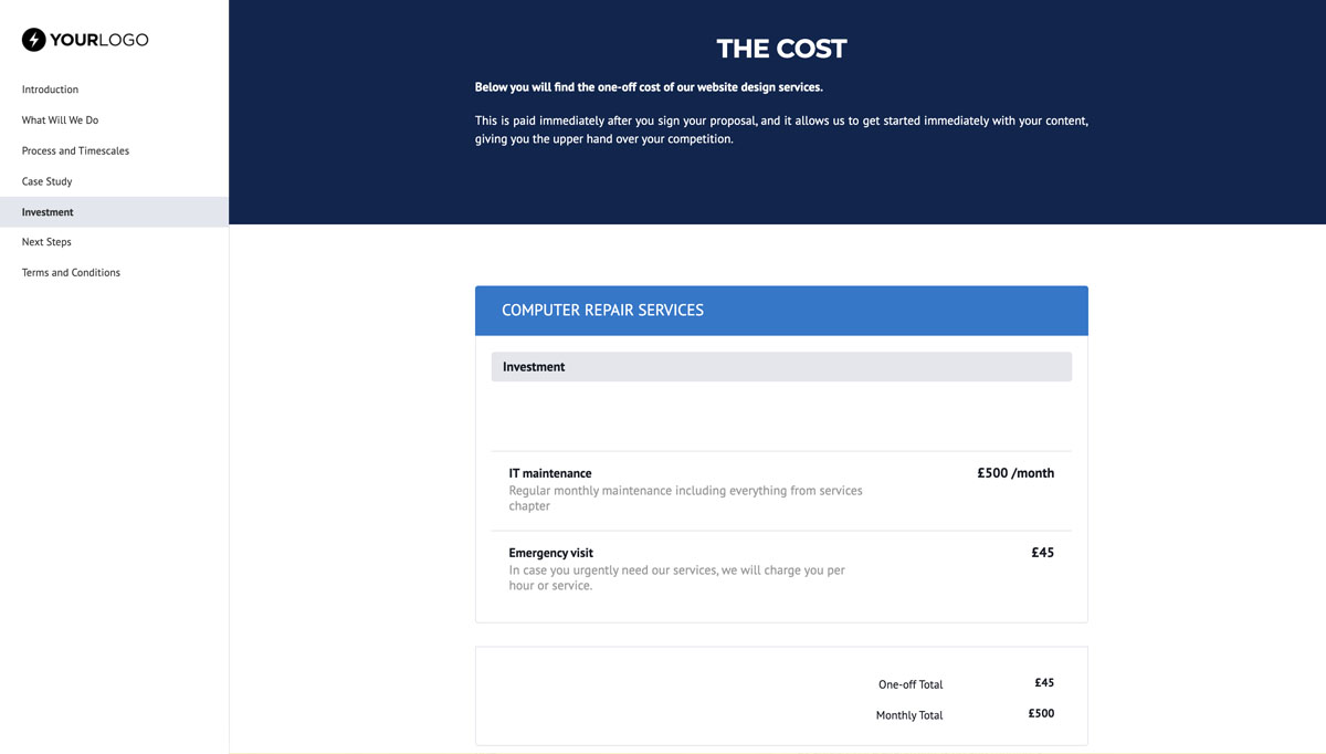 This [Free] Computer Repair Proposal Template has Revolutionized IT ...