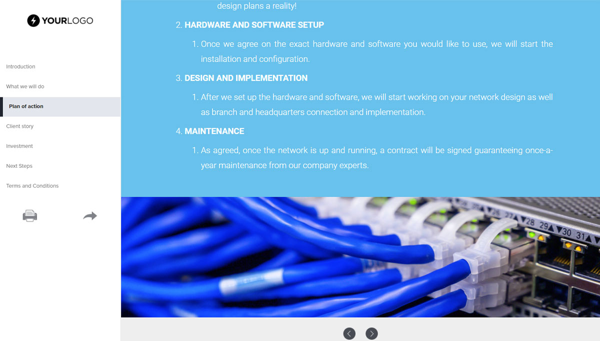 This Free Network Design Proposal Template Won 7 2M Of Business