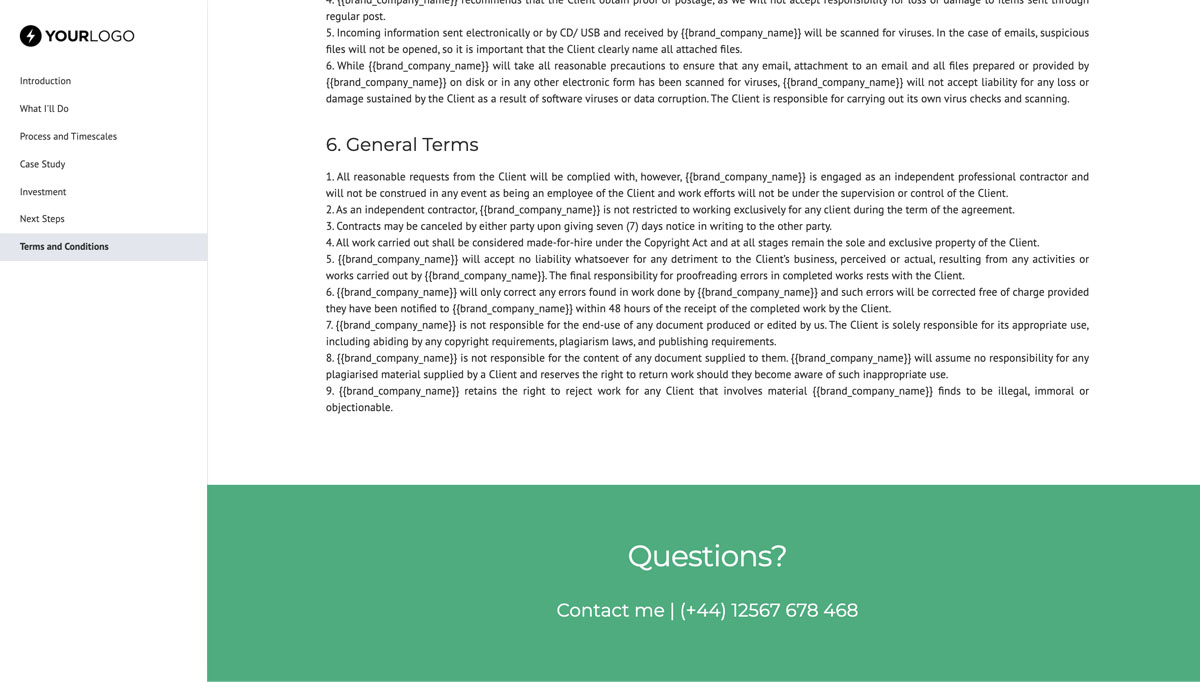 This [Free] Personal Assistant Proposal Template Won $16M of Business
