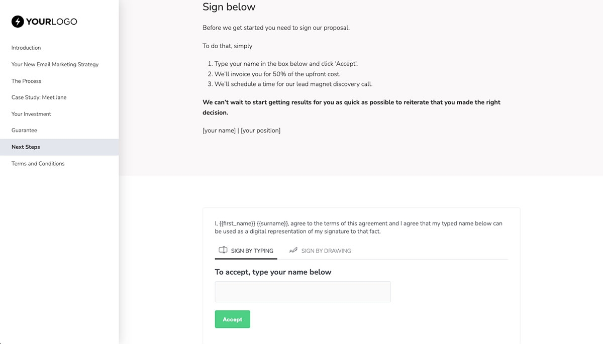 Free Email Marketing Proposal Template Better Proposals Free Email Marketing Proposal Template Better Proposals