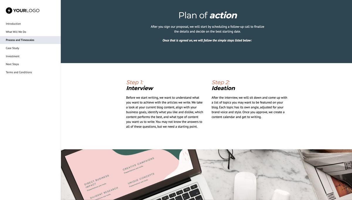 This [Free] Freelance Writing Proposal Template Won $13M of Business