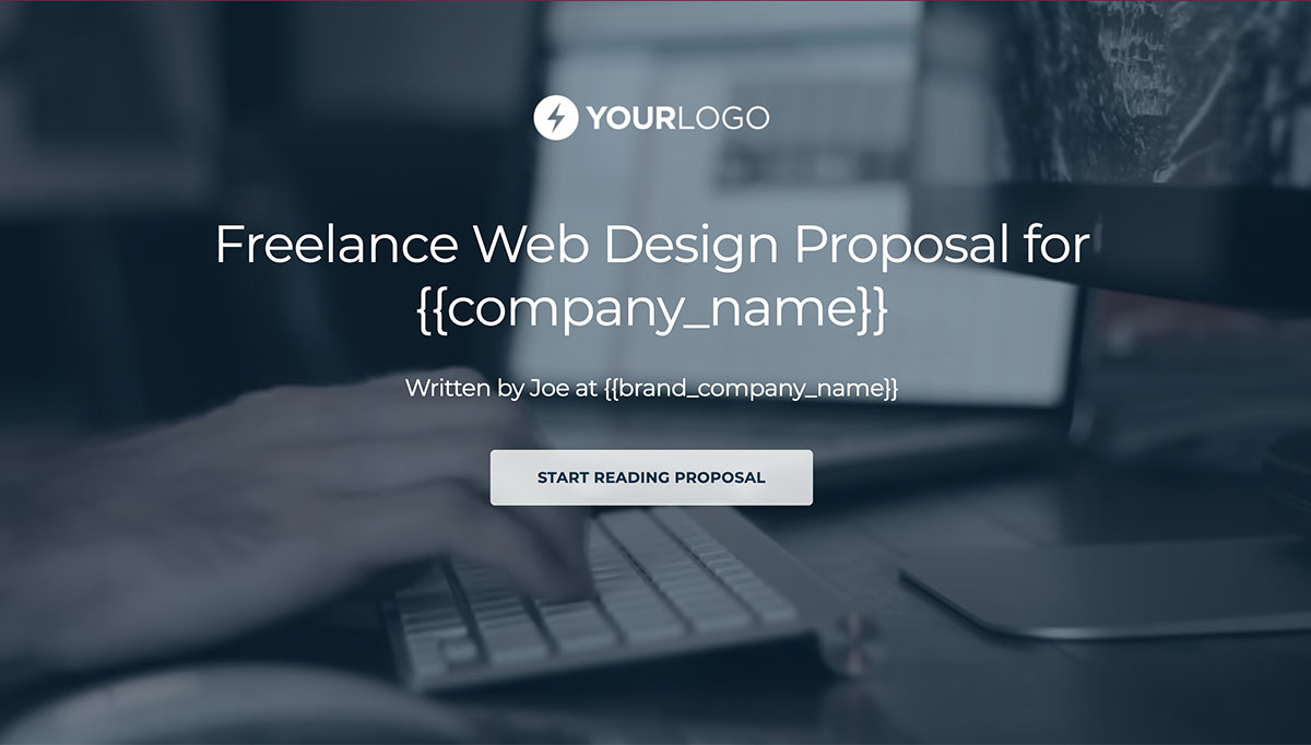 This [Free] Website Design Proposal Template Won $155M of Business