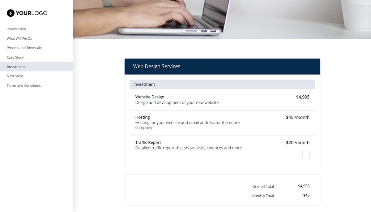 This Freelance Web Design Proposal Template Was used over 25,000 times