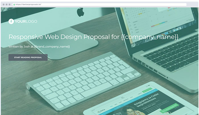 This Responsive Web Design Proposal Template brought more than $30 ...