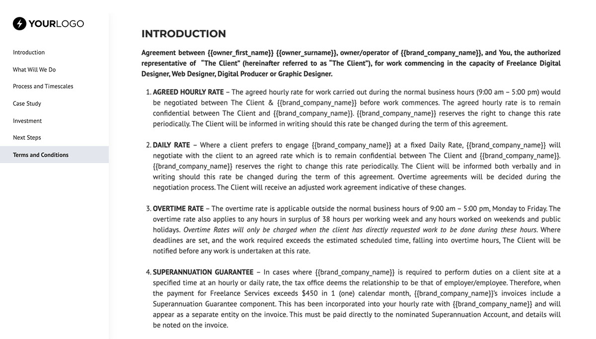 This Small Business Design Proposal Template Was Used Over 15 000 