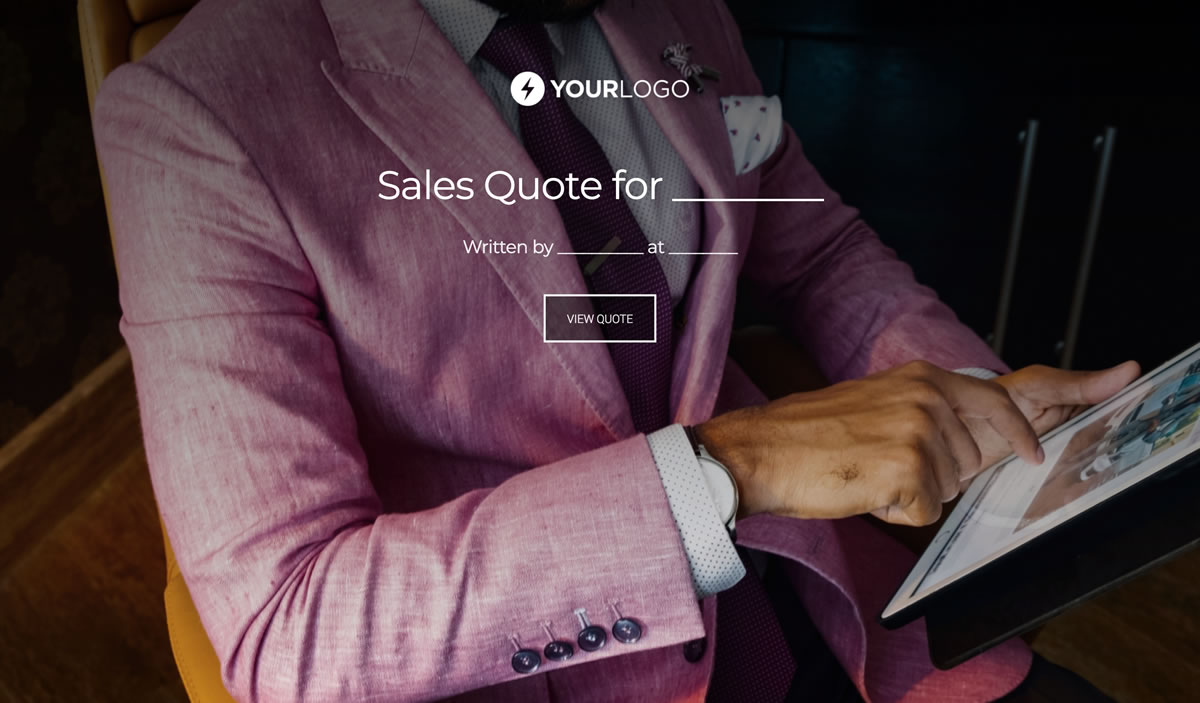 Free Sales Quote Template - Better Proposals