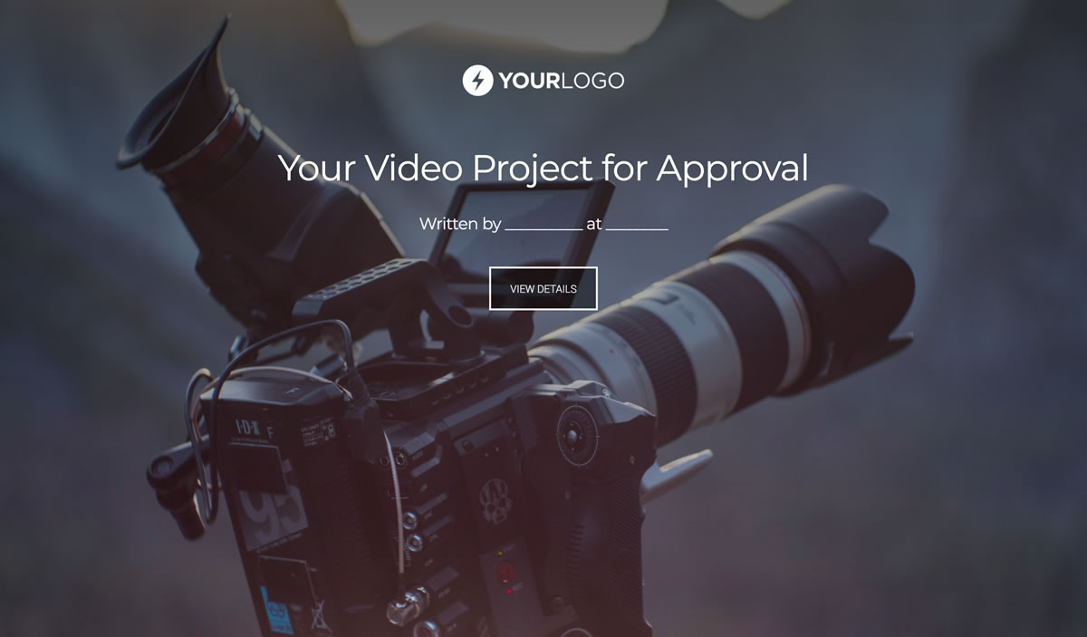 Free Design Approval Document - Better Proposals