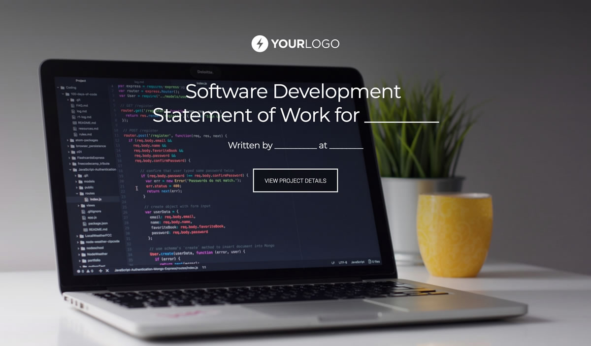 Free Software Development Statement of Work - Better Proposals