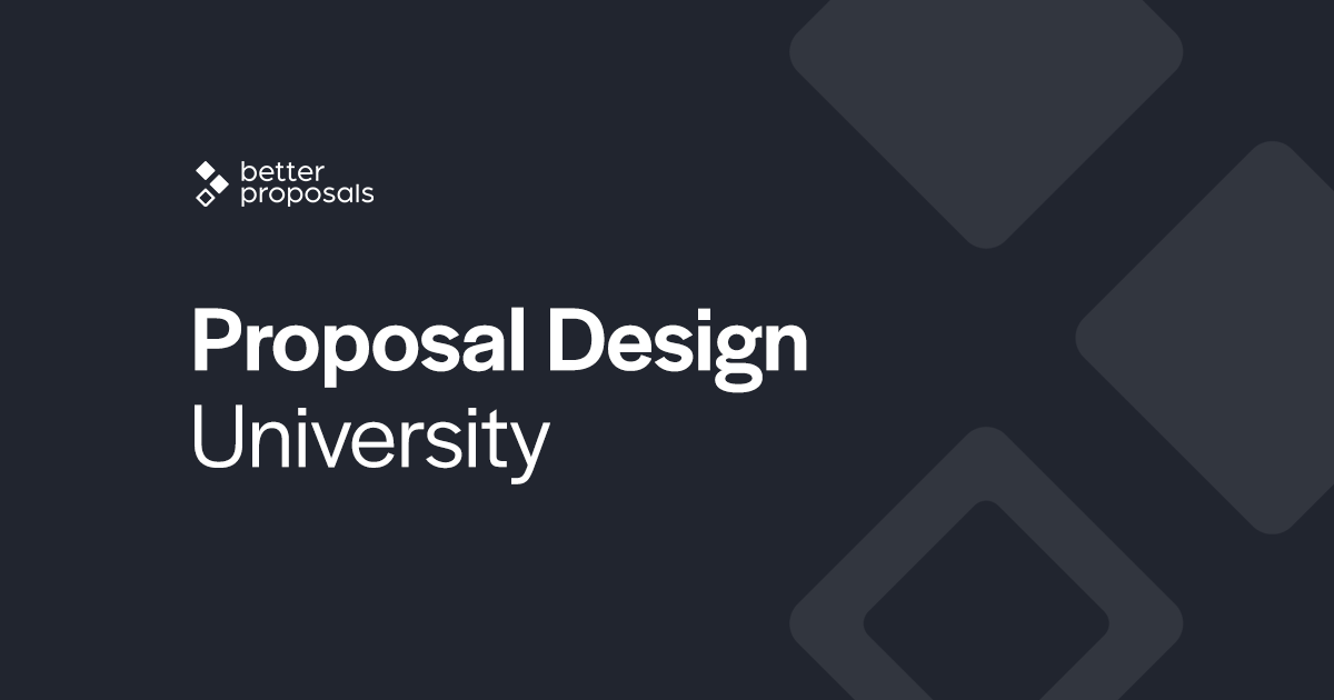 Proposal Design University from Better Proposals